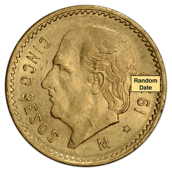 Mexico Gold 5 Pesos - Gold Price